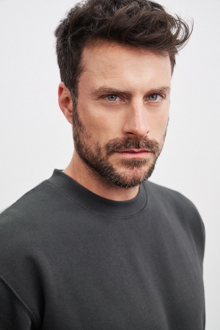 JN040 Round-Sweat Heavy - BQS Textiles